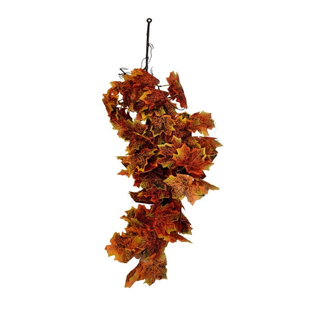 Simulation Maple Leaf No Watering Not Wither Realistic Wall Hanging ...