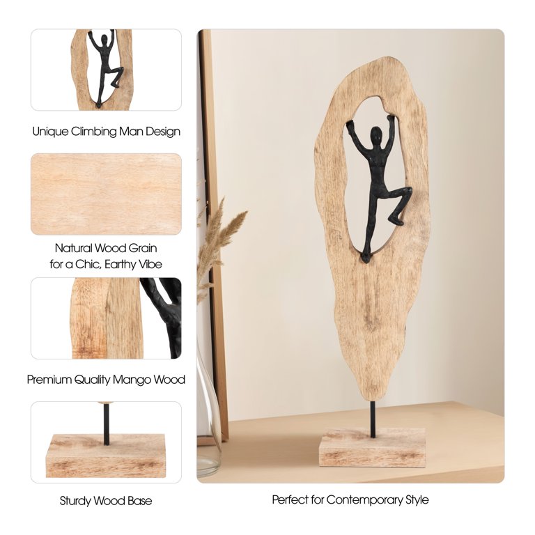 Natural Art Wood Man Figure Buy Pearliky Wooden Man Joint Puppet Home