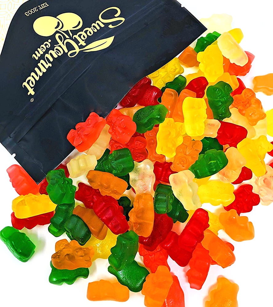 SweetGourmet Sugar Free Gummi Bears | Strawberry, Apple, Orange ...