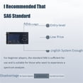 SA6 6GHz Spectrum Analyzer 35-6200MHz Signal Generator Portable 3.2 ...