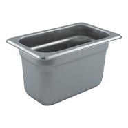 Winco Stainless Steel Anti-Jamming Steam Pan, 1/6 by 2 1/2-Inch, 24 ...