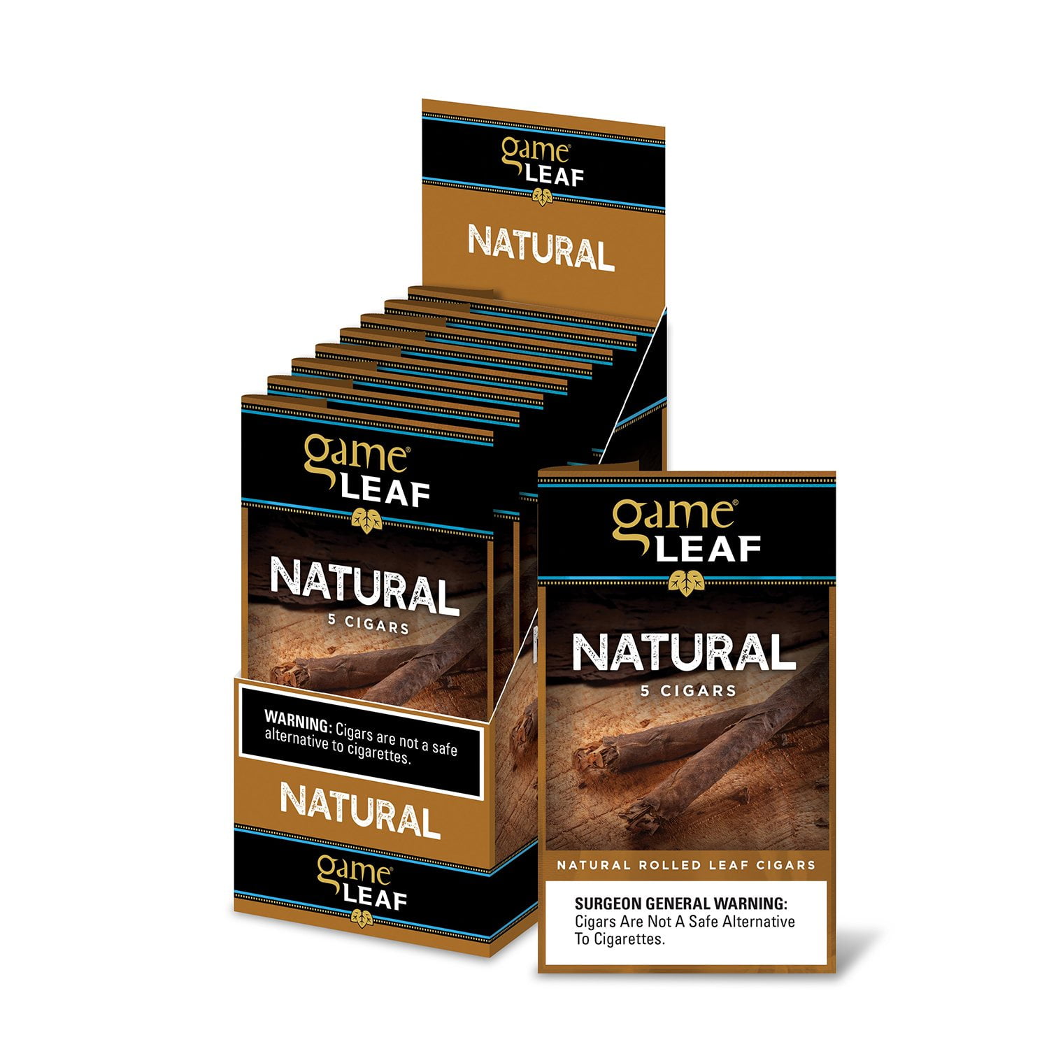 Game Leaf Natural Cigar 5 ct., 8 pk. - Samsclub.com