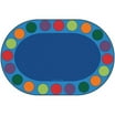 Carpets For Kids Bilingual Classroom Seating Rug, Paint by Numero, 6.75 ...