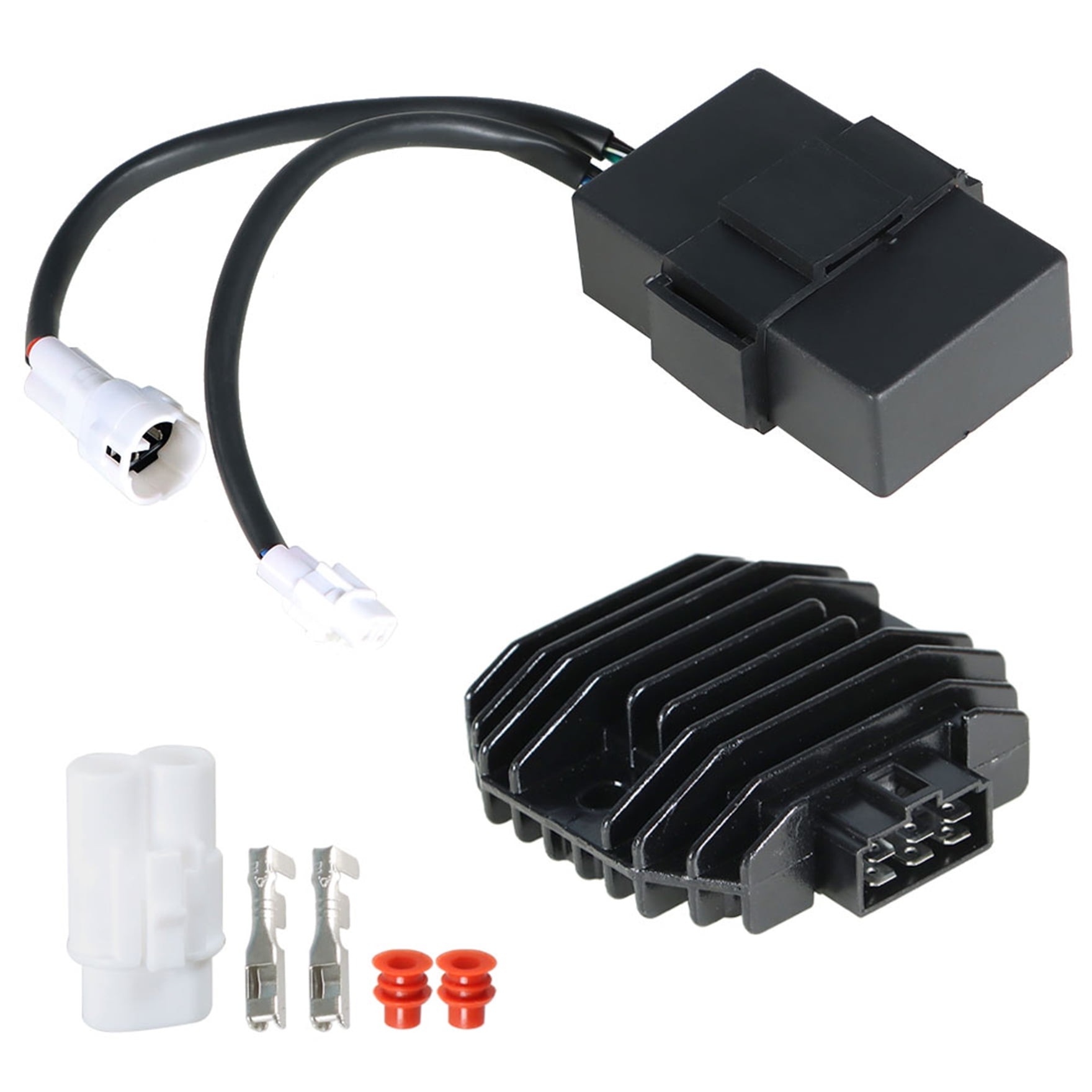 LABLT CDI Box Voltage Regulator Rectifier Kit for 1988-1991 Kawasaki ...