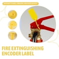 1000 Pcs Plastic Tamper Seals Fire Extinguisher Tags Security Tags ...