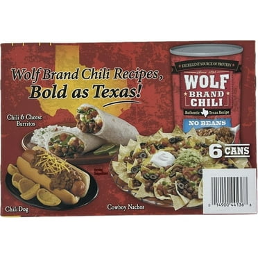 Wolf Chili with Beans (Pack of 4) - Walmart.com