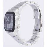 Casio Men's Digital World Time Watch, WR100M AE-1200WHD-1AVDF AE-1200WHD-1AV, Quartz Display ...