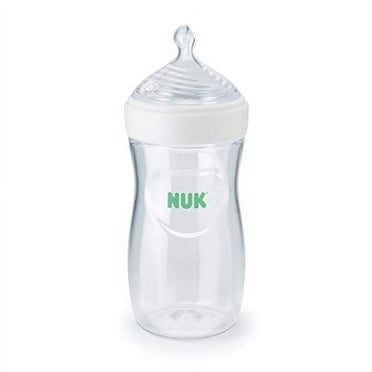 NUK Simply Natural Bottle with SafeTemp, 9 oz, 2 Pack, 1+ Months ...