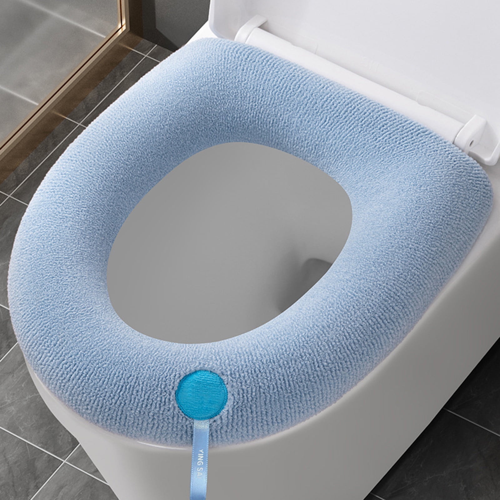 Isvgxsz Clearance Polyester Toilet seat Cushion Four Seasons seat ...