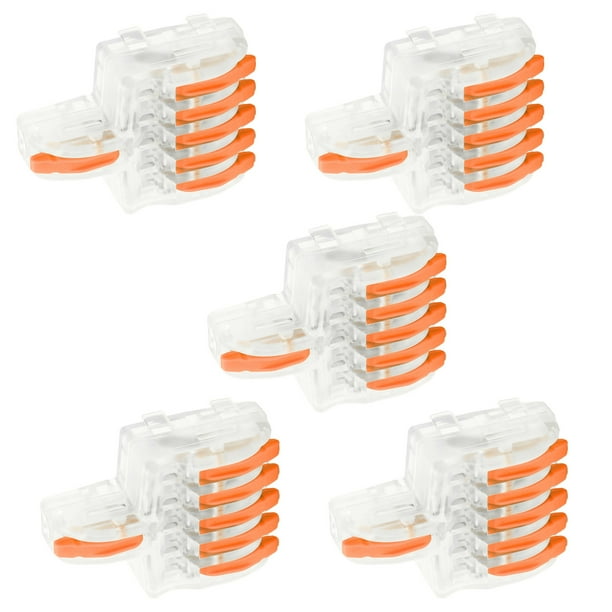 T Wire Connector Copper Wire Splitter 20Pcs Wire Quick Connector SPL ...