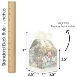 Big Dot of Happiness World Awaits - Square Favor Gift Boxes - Travel ...