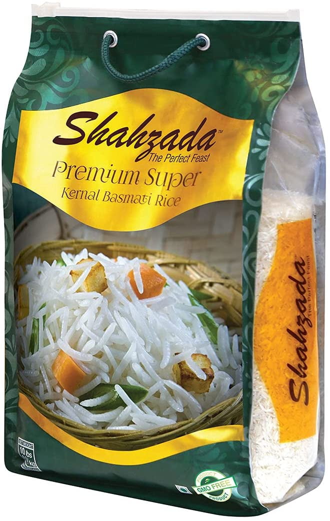 Shahzada Premium Super Kernal Basmati Rice 10 LB | Walmart Canada