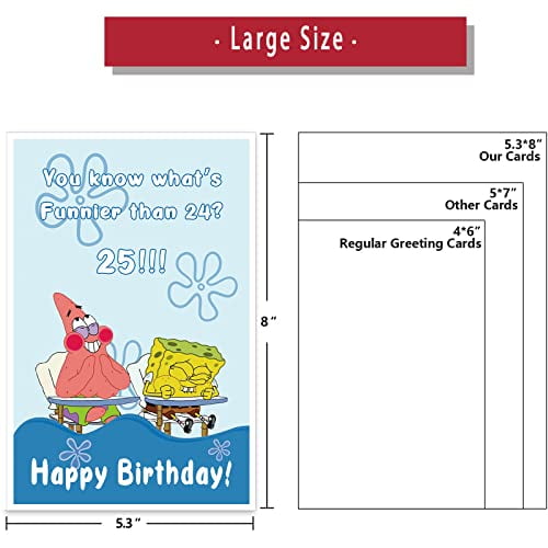 Patrick Star Birthday Card