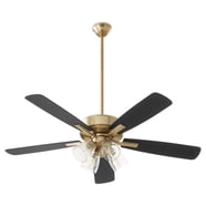 Quorum Lighting - Ovation - 5 Blade Ceiling Fan with 3 Light Kit In ...