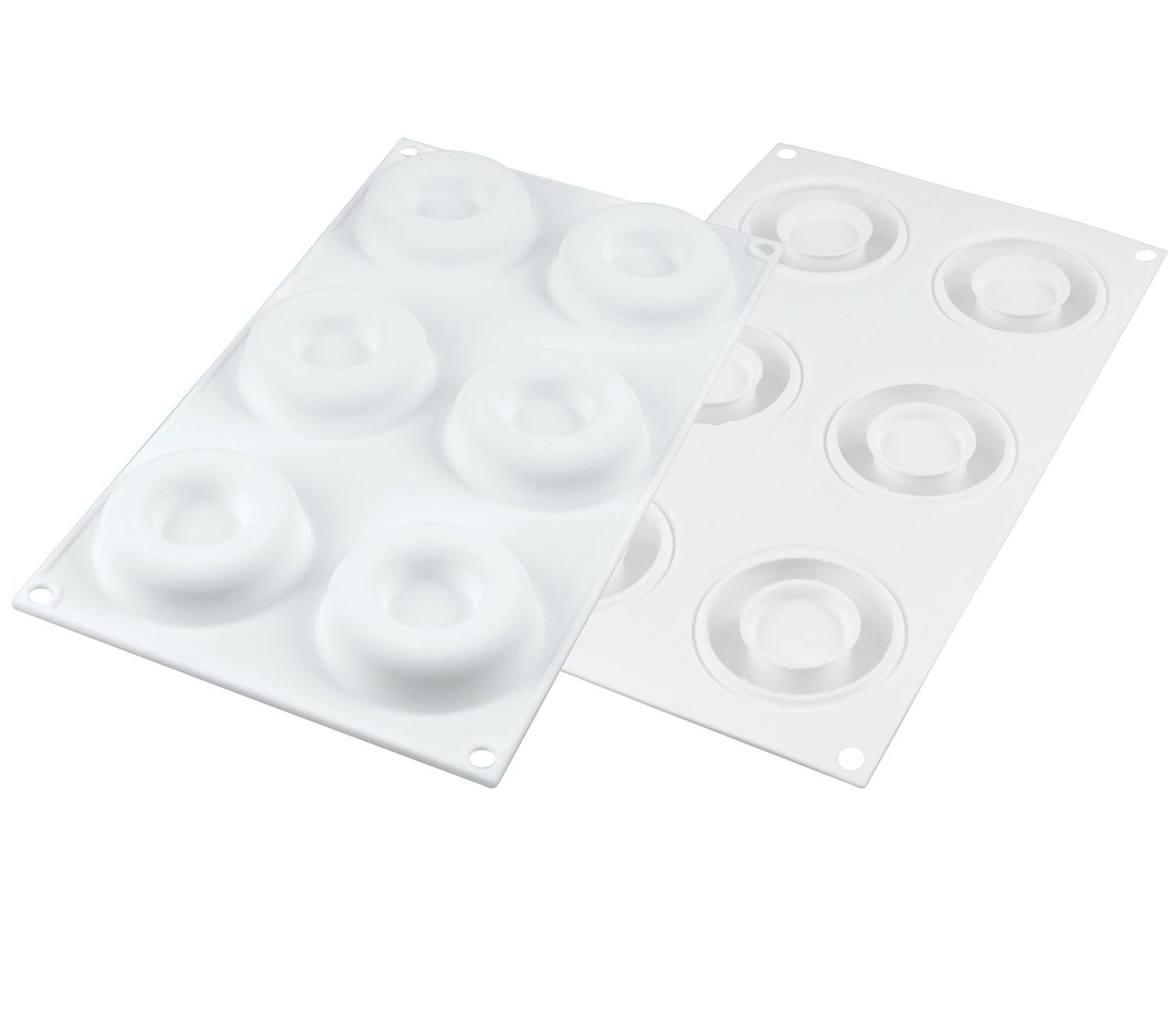 Silikomart "Game 115" Set of 2 Silicone Molds -- Makes 6 x Total ...