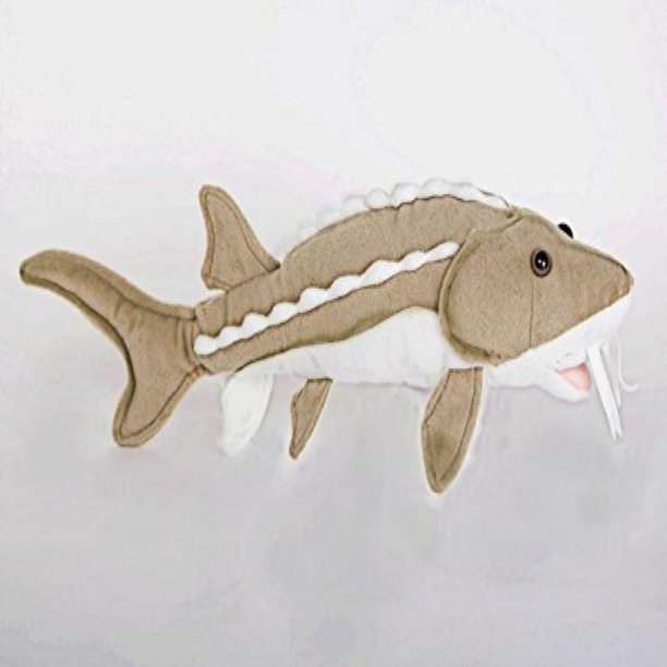 17" Sturgeon Fish Plush Stuffed Animal Toy by Cabin Critters - Walmart.com