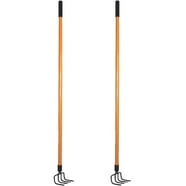 Bully Tools Shrub Rake,8",Long Fiberglass Handle 92317 - Walmart.com
