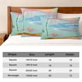 Abstract Art Throw Pillow Covers 20 x 20 Inch Pillow Covers Set of 2 ...