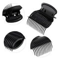 12 pieces black hair salon perm clips heat insulation clips - Walmart.com