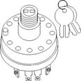 RAParts AR39505 Ignition Switch Fits John Deere Tractor 2510 3020 4020 ...