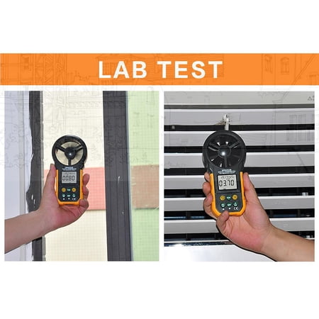 PM6252A Digital Anemometer Handheld Wind Speed Windsurfing Digital ...
