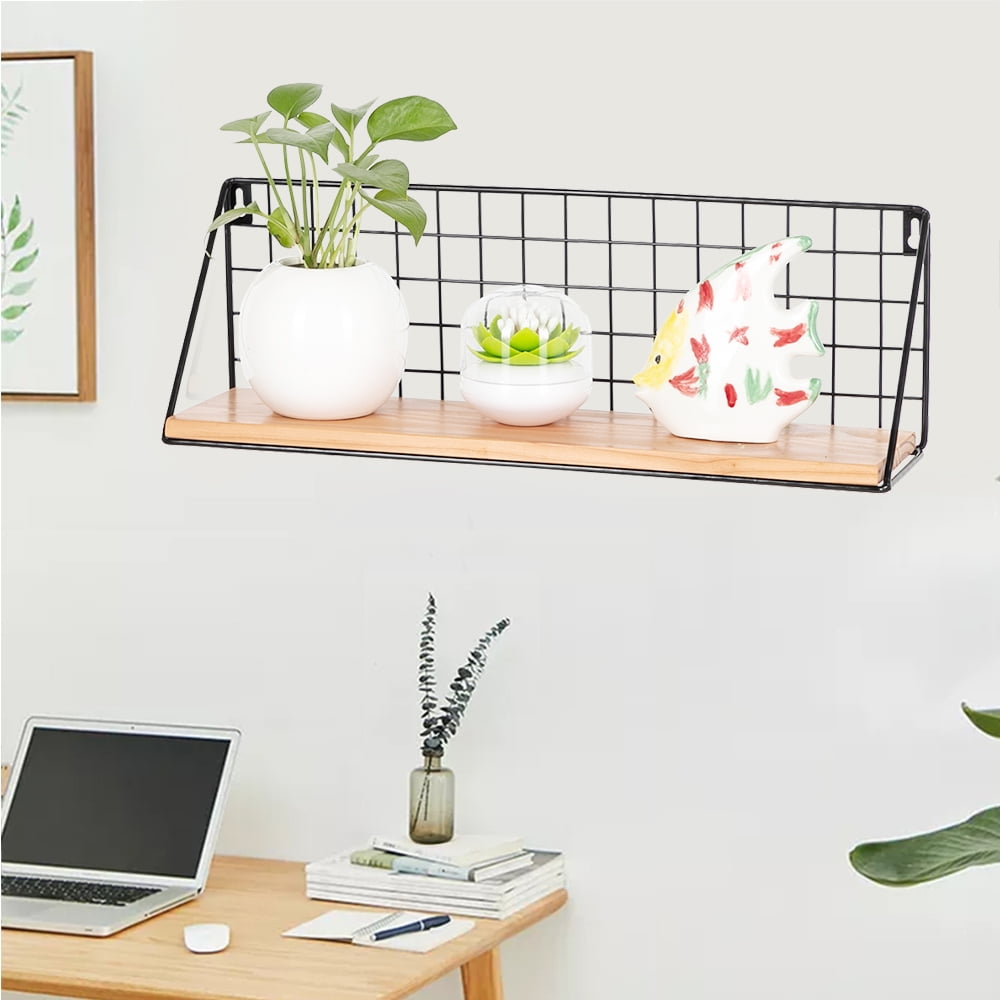 Veryke 18" Wall Shelves and Ledges, Wall Storage Shelves, Wall Mount ...