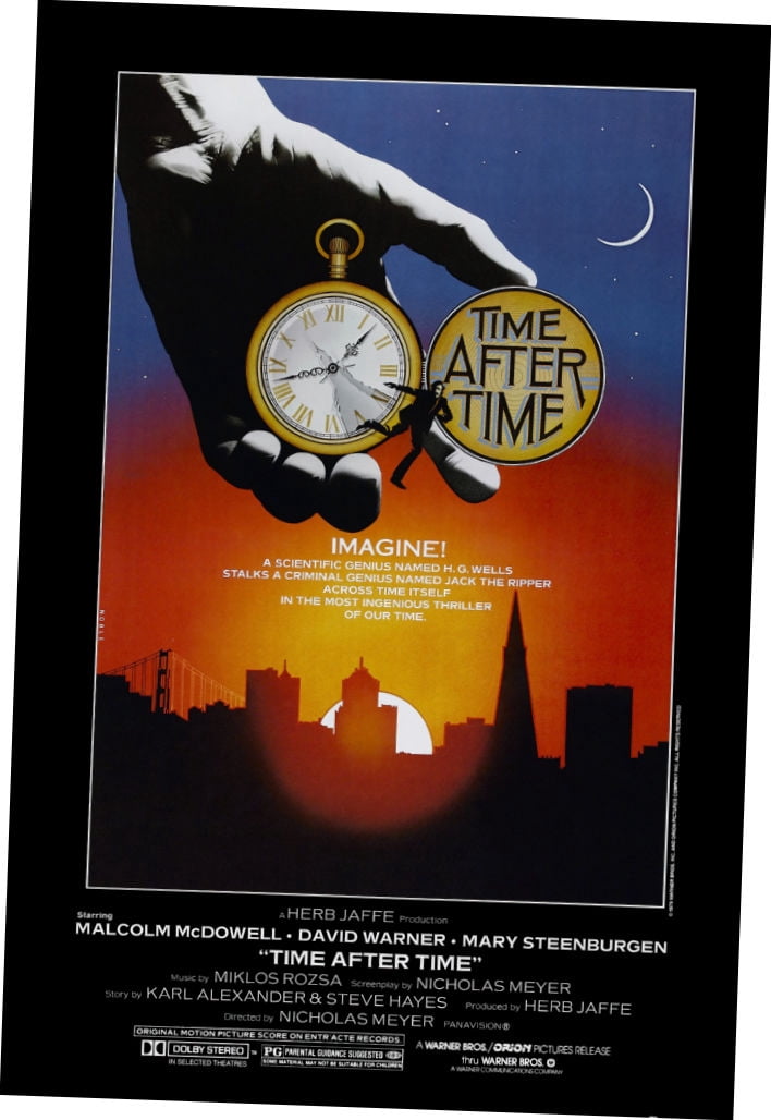 Time After Time Movie Poster 16x24 Poster Medium Art Poster 16x24 ...