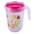 Mainstays - Assorted Fruit Plastic 1 Gallon Pitcher with Red Lid ...