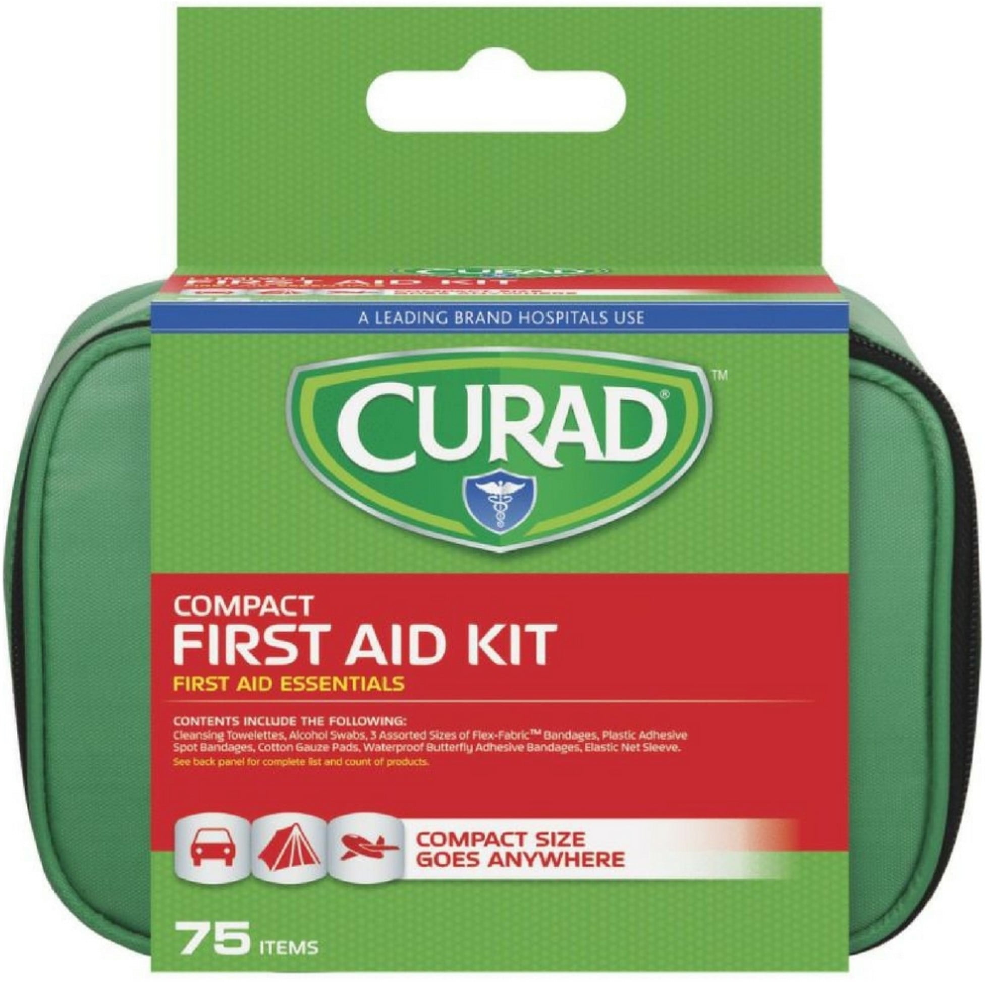 Curad Compact First Aid Kit 1 Each - Walmart.com