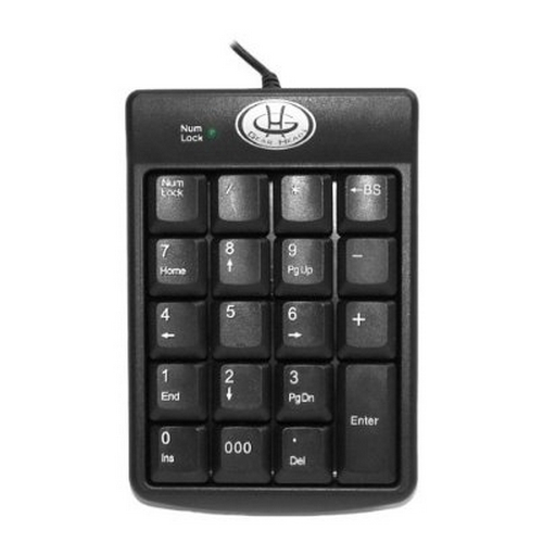 Gear Head KP2200U 19-Key Numeric Keypad - Walmart.com