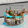 AHGLOP-Clear Lazy Susan Pantry Organizers and Storage, 11” Turntable ...