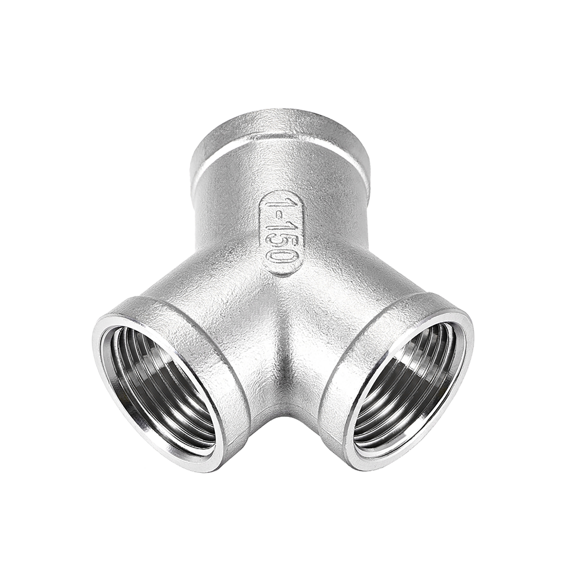 Buy Stainless Steel 304 Cast Pipe Fitting,1 BSPT Female,Class 150,Y ...