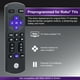 GE Roku TV Direct Replacement TV Remote Control in Black, 66814 ...