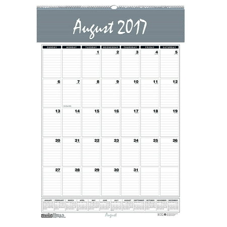 Bar Harbor Academic Wall Calendar, 12" x 17" | Walmart Canada
