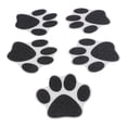 20pcs Non Slip Bath Mat Stickers Waterproof Floor Tapes with Paw Print ...