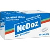 NoDoz 200mg Maximum Strength Caffeine Alertness Aid, Stay Awake with 60 ...