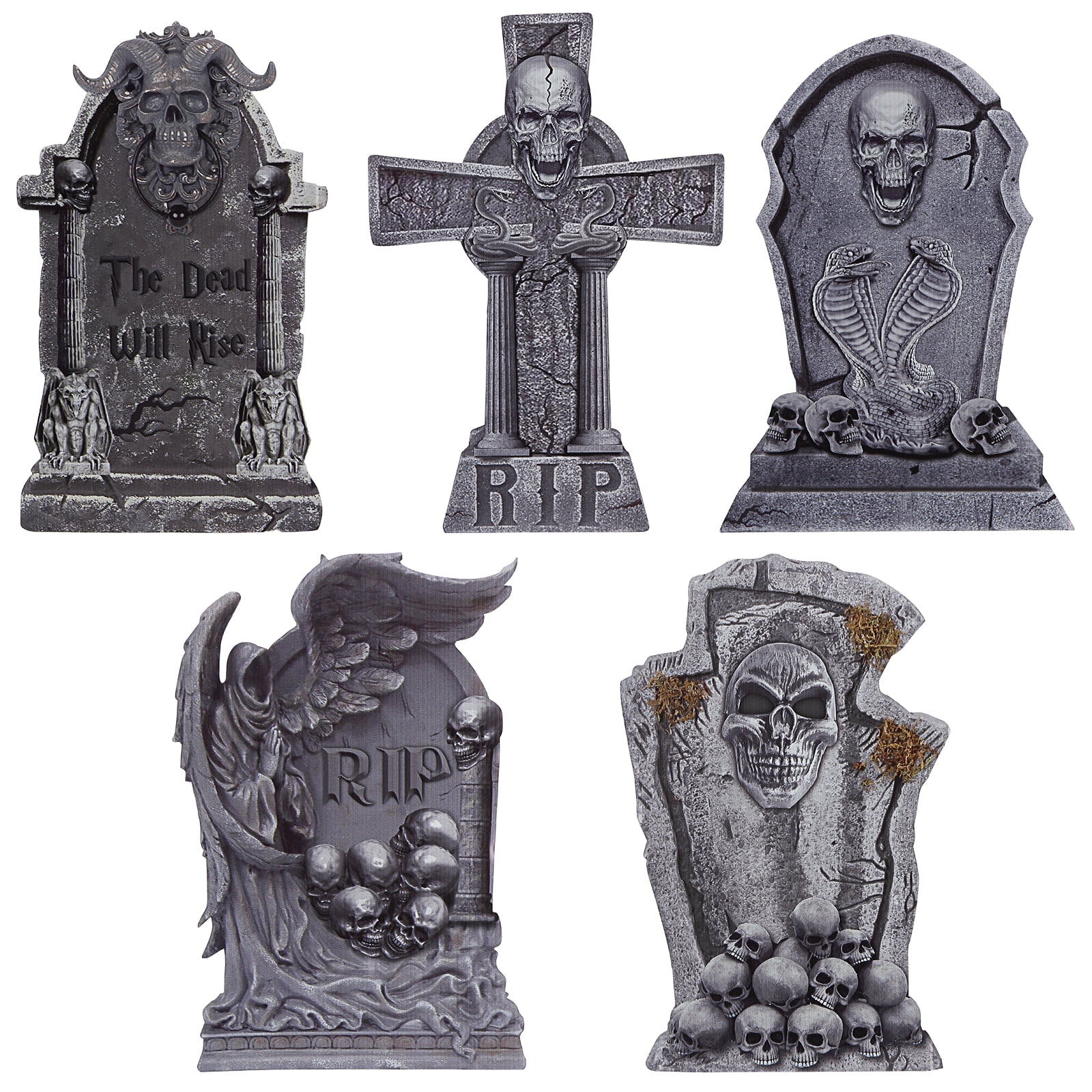 Halloween Tombstone Yard Sign Halloween Sign Decoration with Stakes ...