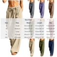 Cagogo Women Wide Leg Capri Pants Summer Casual Elastic Waisted Cropped ...