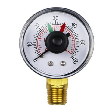 Hayward ECX271261 Pressure Gauge with Adjustable Dial for Pool Filters ...