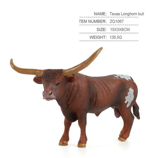 Amyove Simulation Milk Cow Action Figures Realistic Cute Farm Animals ...
