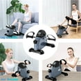 Mini Exercise , Under Desk Pedal Exerciser Portable Foot Cycle Arm ...