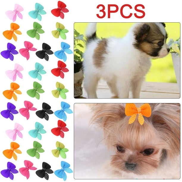 WDOplteas 30 Uds. Lindos Suministros Belleza para Y Gatos Lazos Clip ...