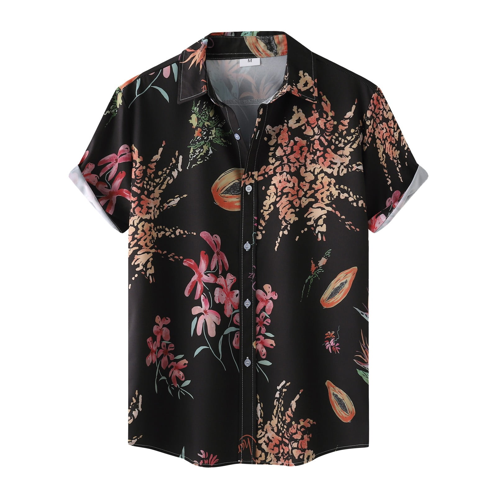 Click here for Ramiter Chemise Homme Mens Hawaiian Shirts Short S... prices