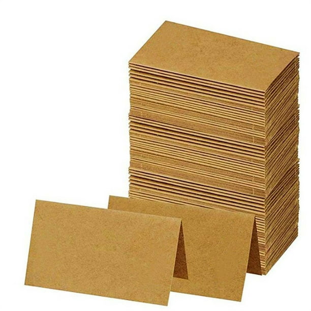 50 Pieces/Packs Display Card Kraft Envelopes Exquisite and Rustic ...