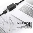 2 Pack RJ45 Network Coupler Joiner Plug Ethernet Cable Network ...