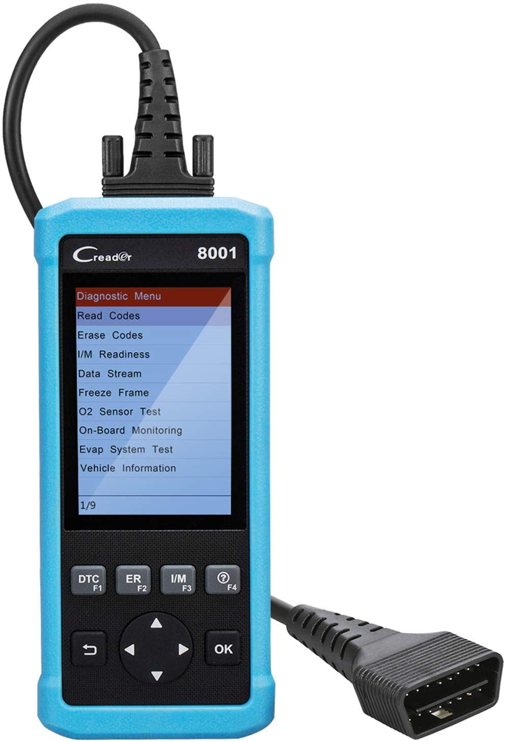 LAUNCH OBD2 Scanner Creader 8001 Car Code Reader Full OBDII/EOBD ...