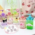 450ml Sanrio Hello Kitty Cartoon hand soap bottle lotion bottle press ...