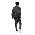 G-Style USA Men's Accented Bandana Paisley Tracksuit Set ST804 - Black ...