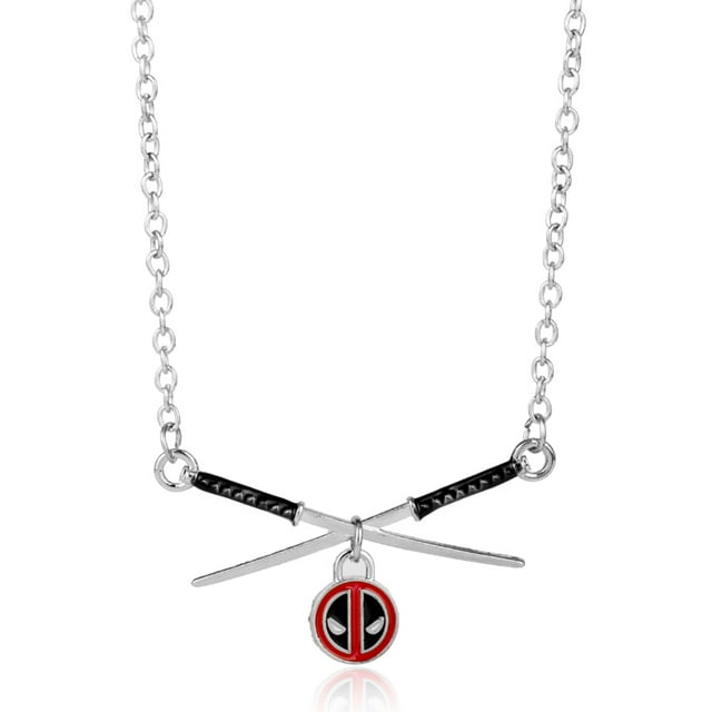 Deadpool Samurai Sword Necklace Action Hero Tarnish Resistant Chain ...