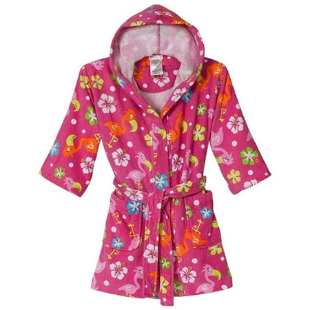 St. Eve Girls Robe Hooded Terry Robe Beach Bath Cover-Up | Walmart Canada